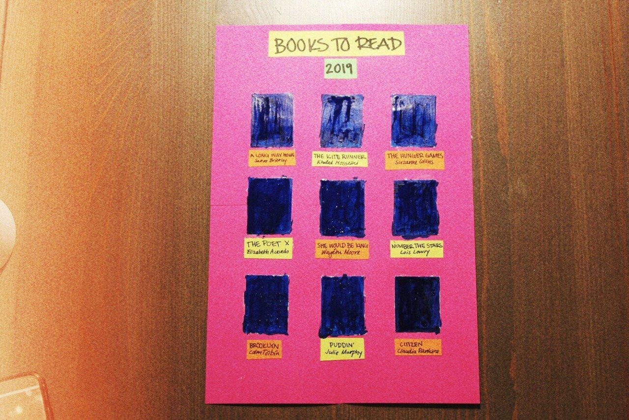 Create Your Own Book Scratch Off Poster