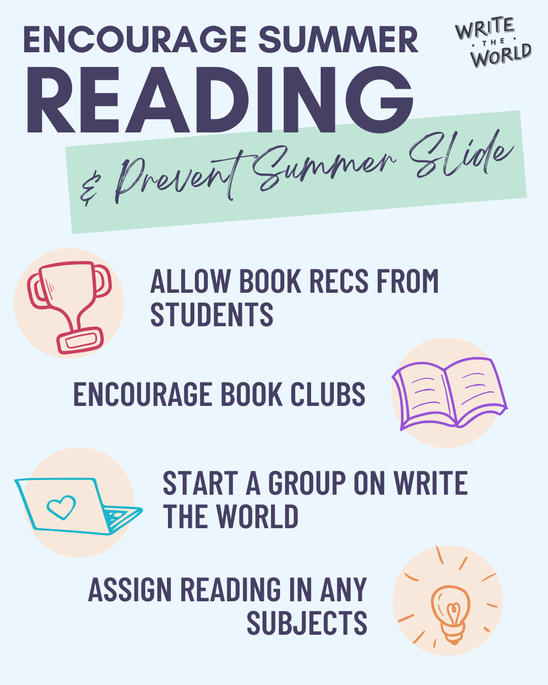 How to Prevent “Summer Slide” & Encourage Reading this Summer